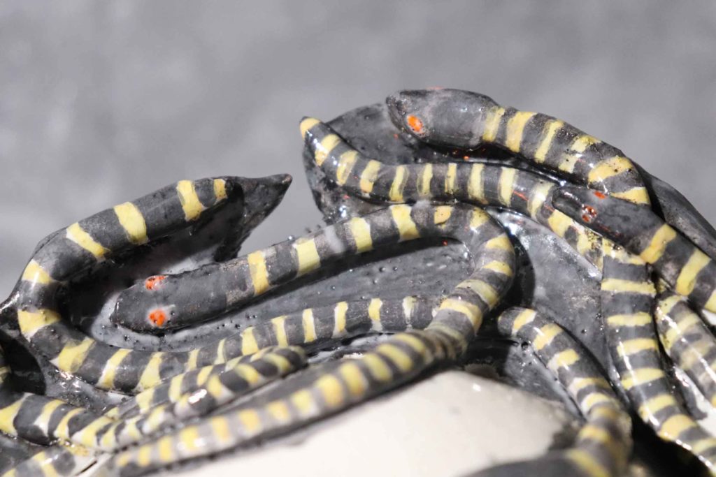 Maschera "Medusa" ceramica raku - Cici Art Clay | Ceramica Raku